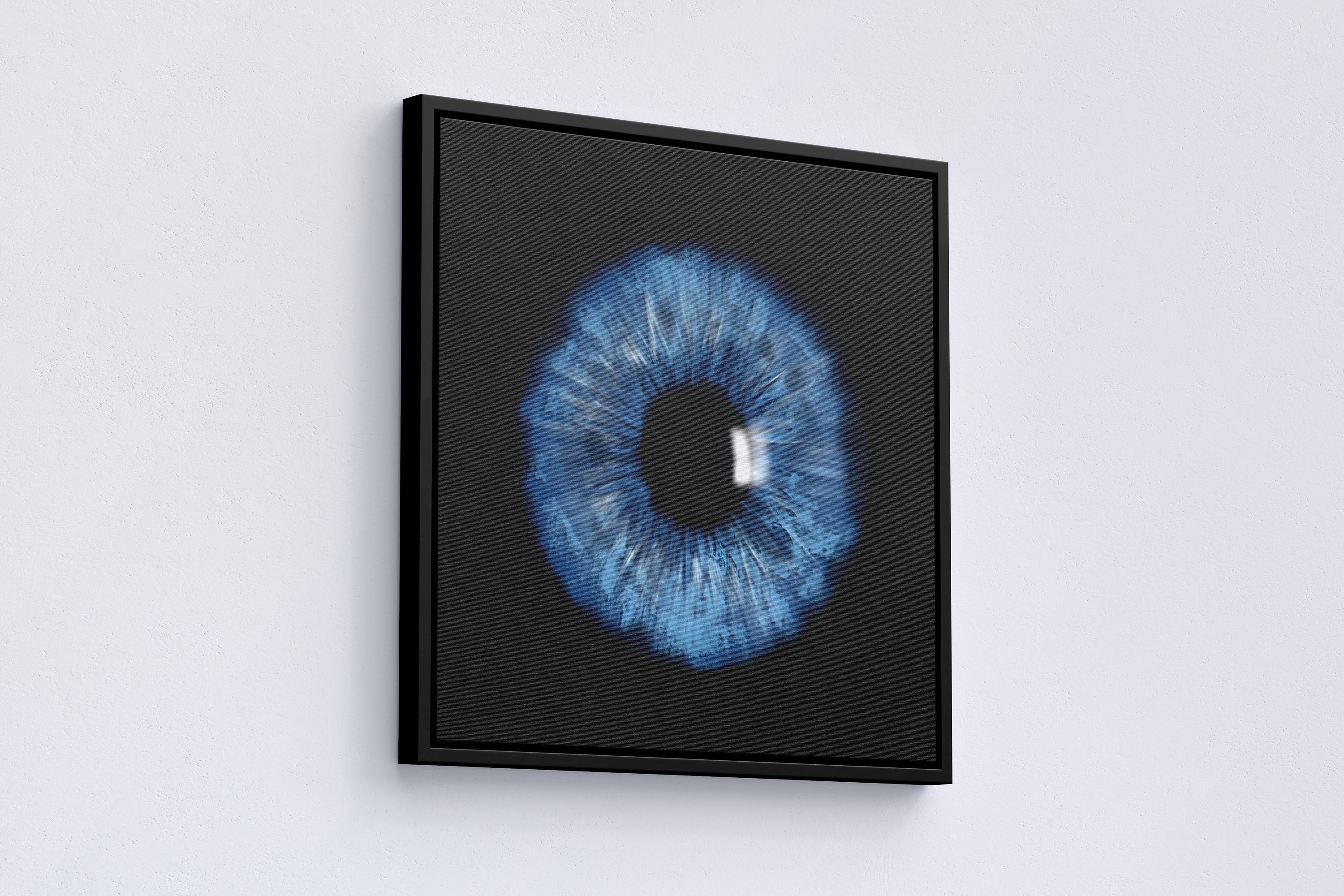 Custom Eye Canvas Your Eyes Wallart Digital Illustrated | Etsy