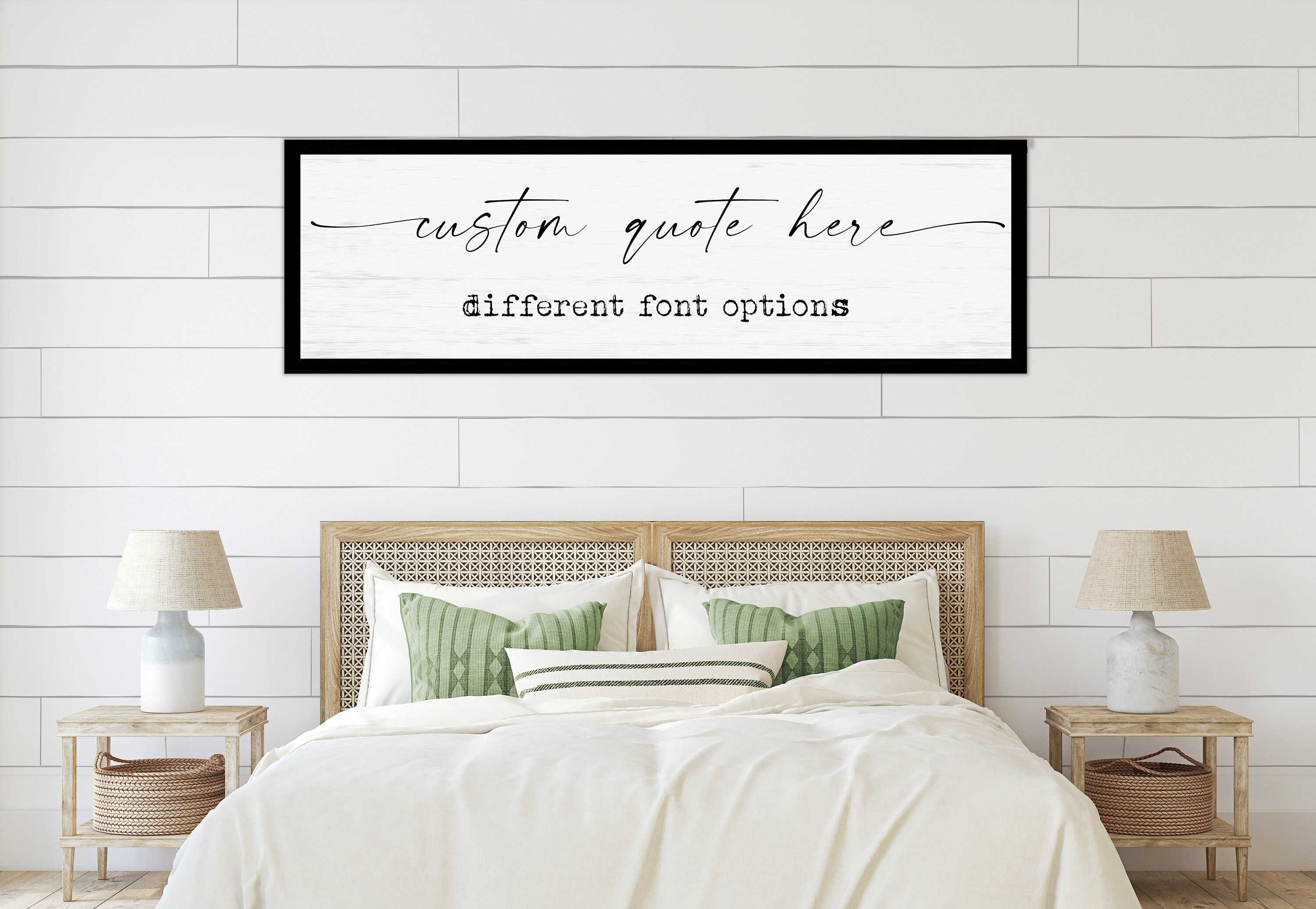 Custom Canvas Quote Text Personalized Wall Art Create Your | Etsy