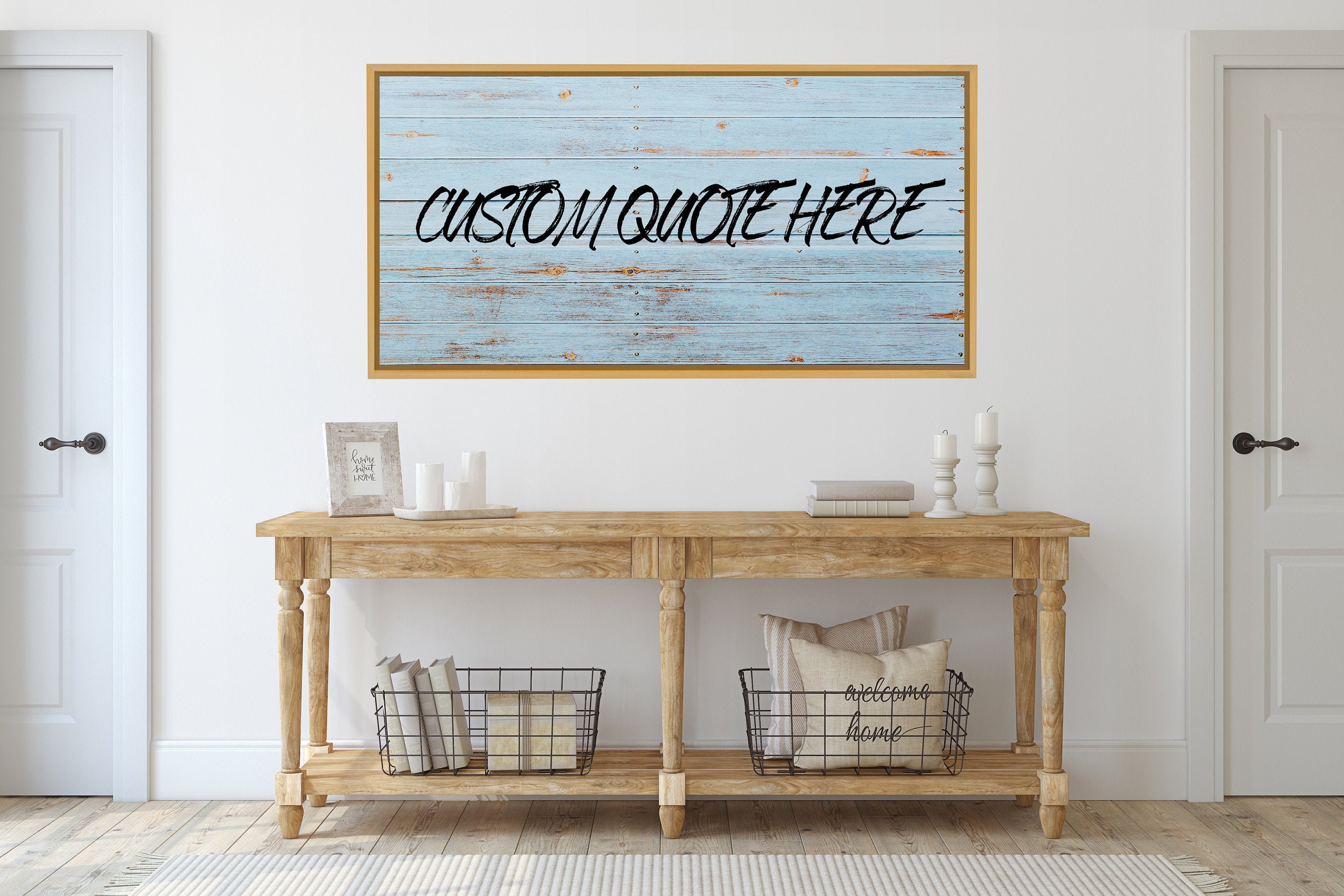 Create Your Own Custom Canvas Quote Sign | Personalized Inspirational ...