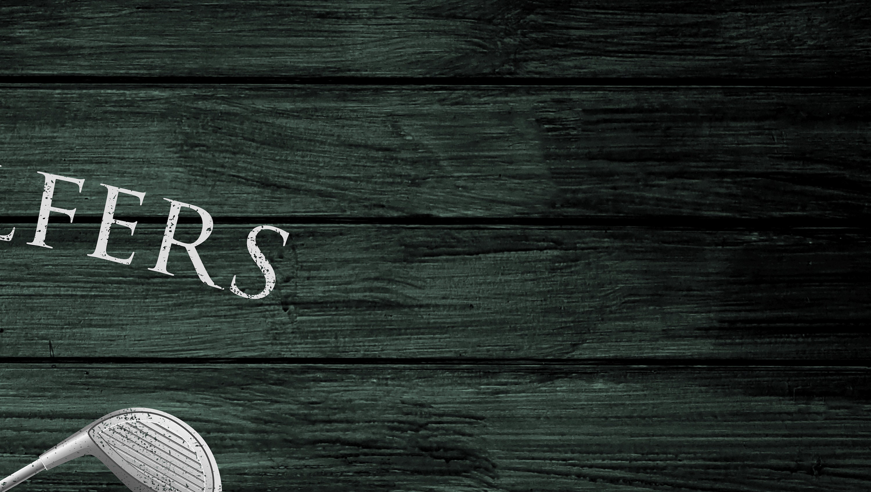 Personalized Golf Club Sign Modern Farmhouse Family Name | Etsy