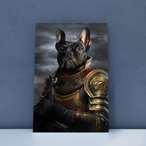 Custom Pet Portrait,pet Portrait,military Pet Portrait,gladiator Pet ...