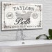 Custom Bath Sign Sign for Bathroom Bathroom Sign Because You're Worth ...