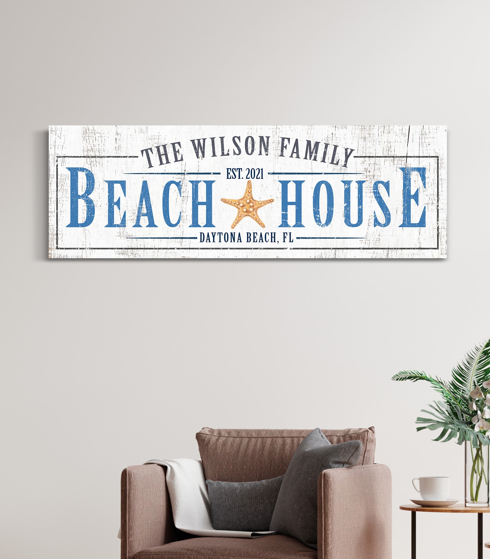 Custom Beach House Sign Beach Sign Family Beach House Sign - Etsy
