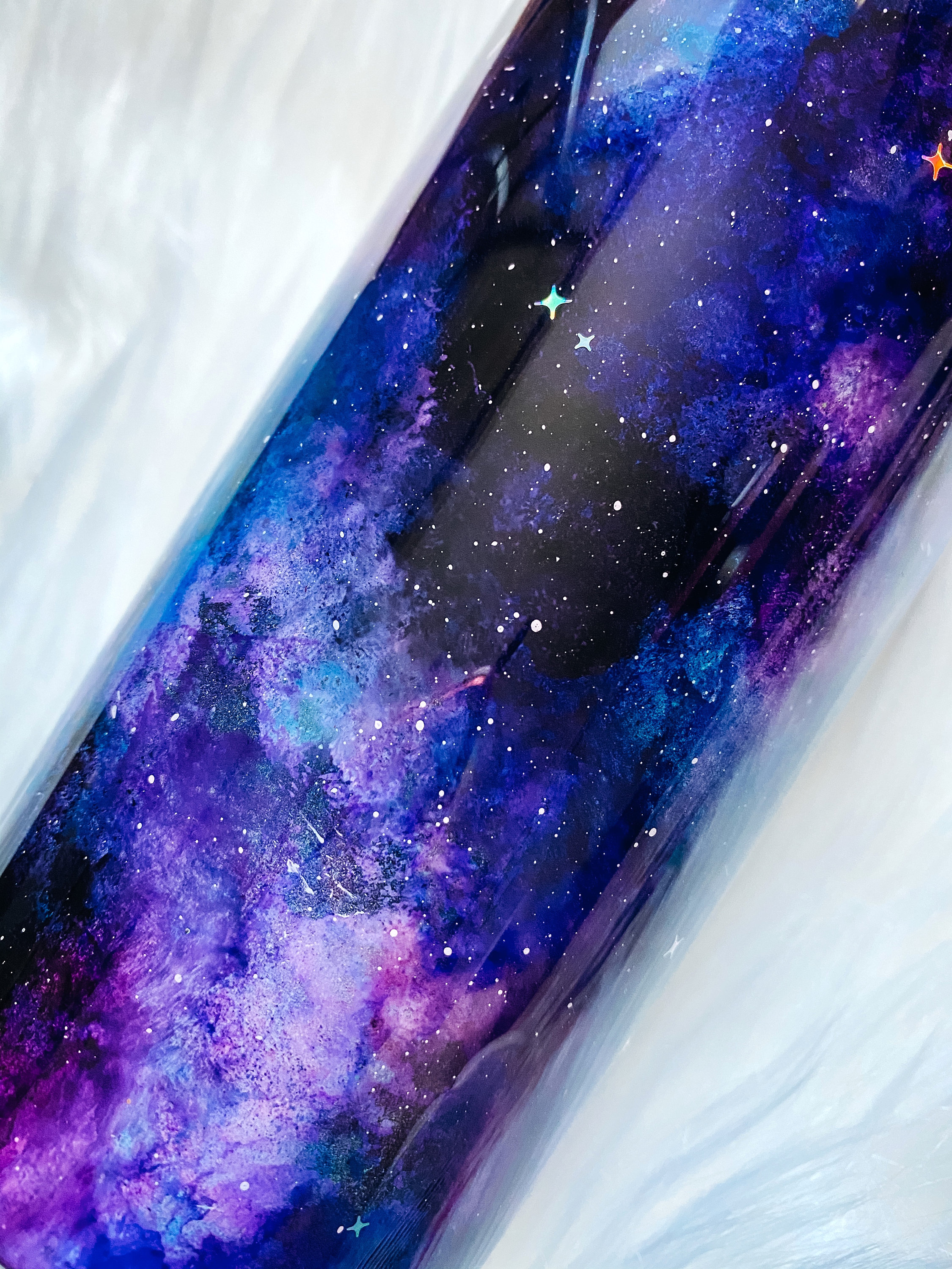 Milky Way Galaxy Tumbler Alcohol Ink - Etsy