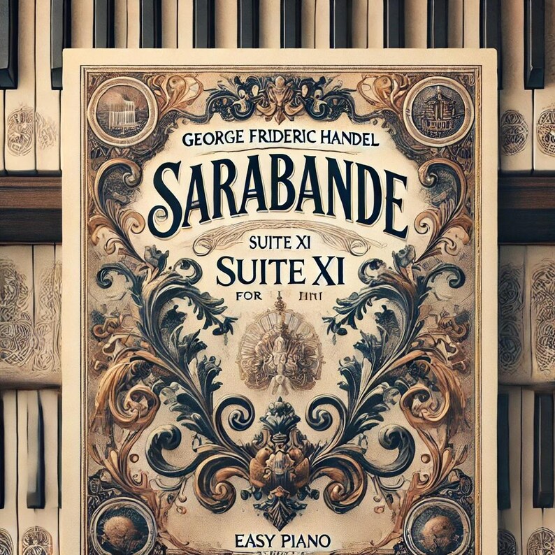 Handel - Sarabande (from Suite Xi) (easy Piano) Sheet Music ,classical ...
