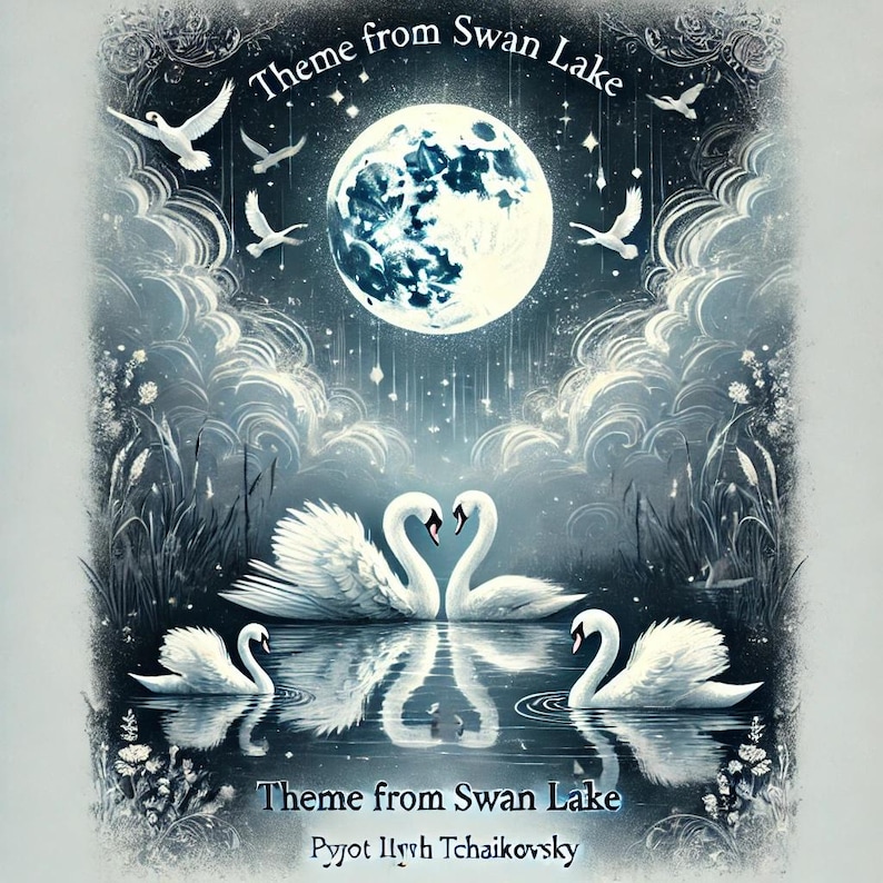 Tchaikovsky - Theme From Swan Lake Sheet Music ,classical Music, Music ...