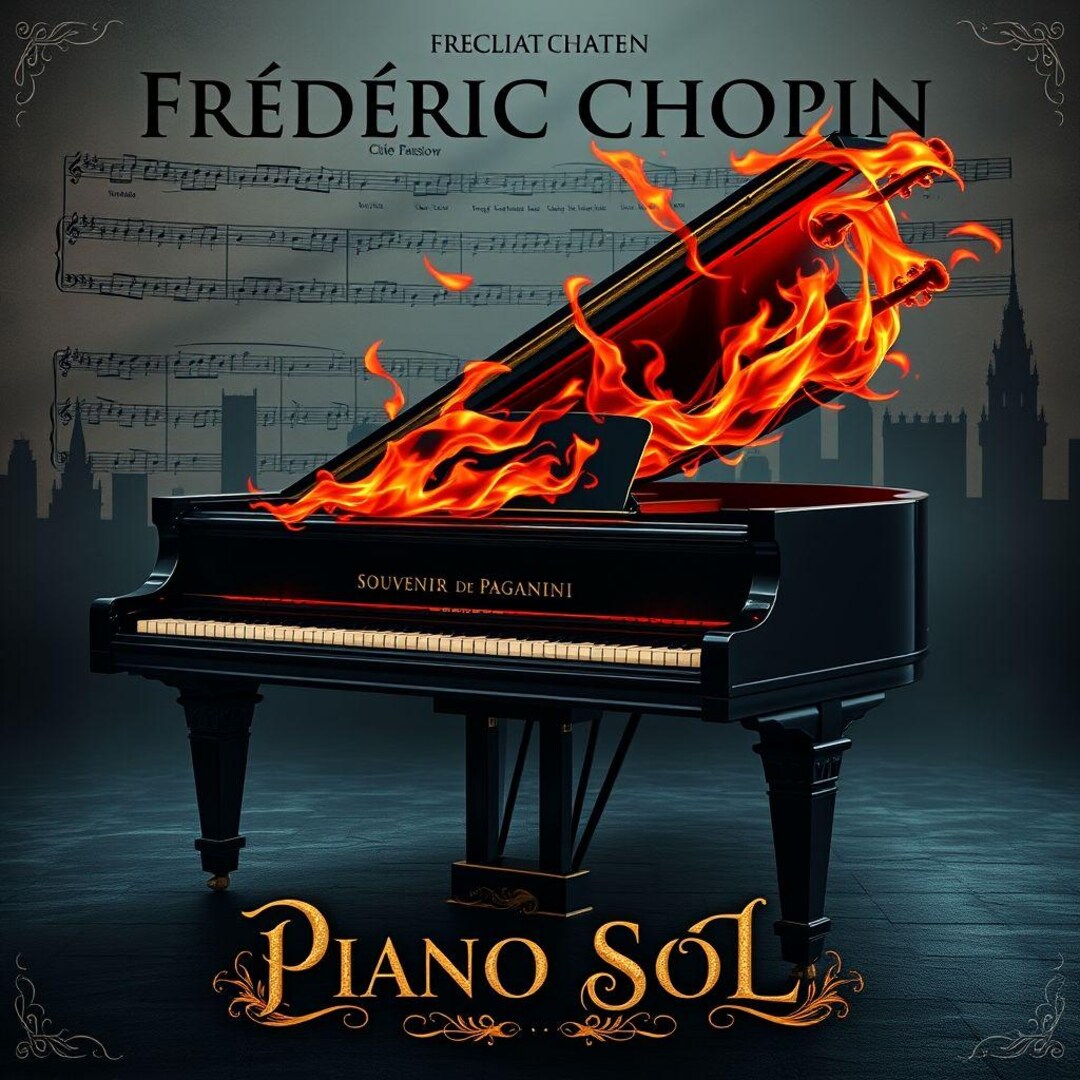 Chopin - Souvenir De Paganini - Piano Sheet Music, 6 Pages, Classical Music, Digital Score ...