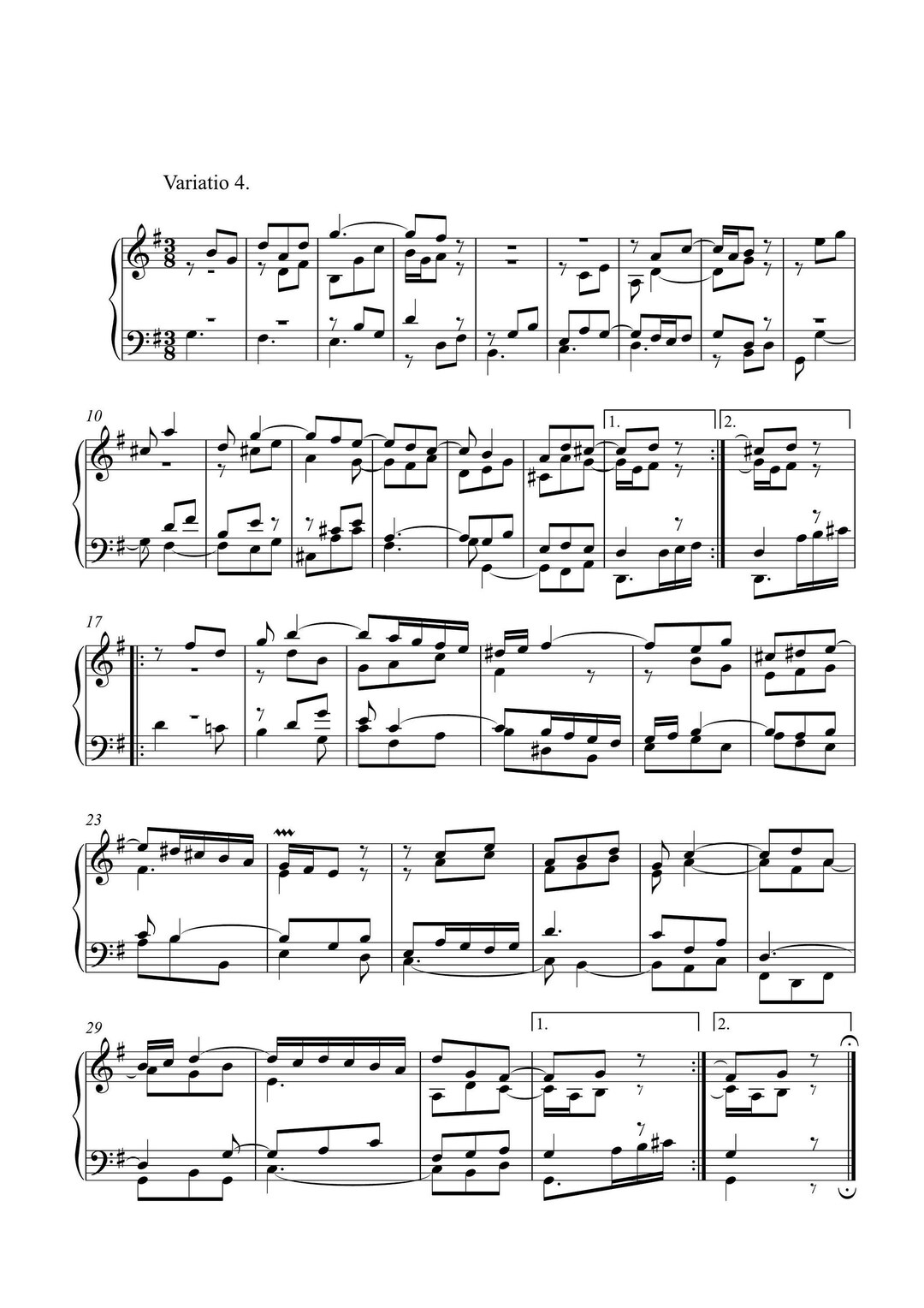 Goldberg Variation (complete) - Etsy