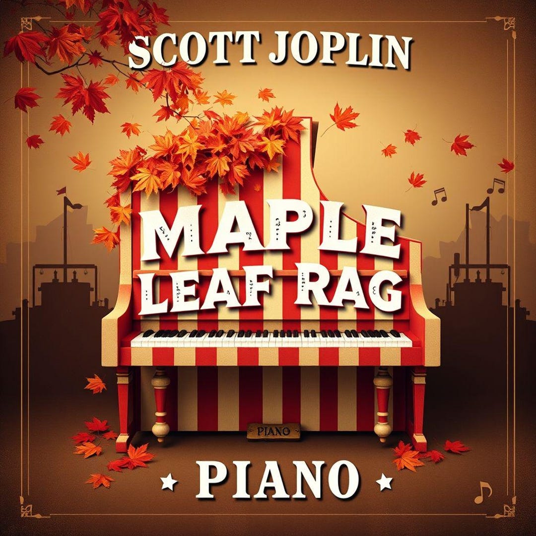 Joplin - Maple Leaf Rag - Piano Sheet Music, 4 Pages, Classical Music ...