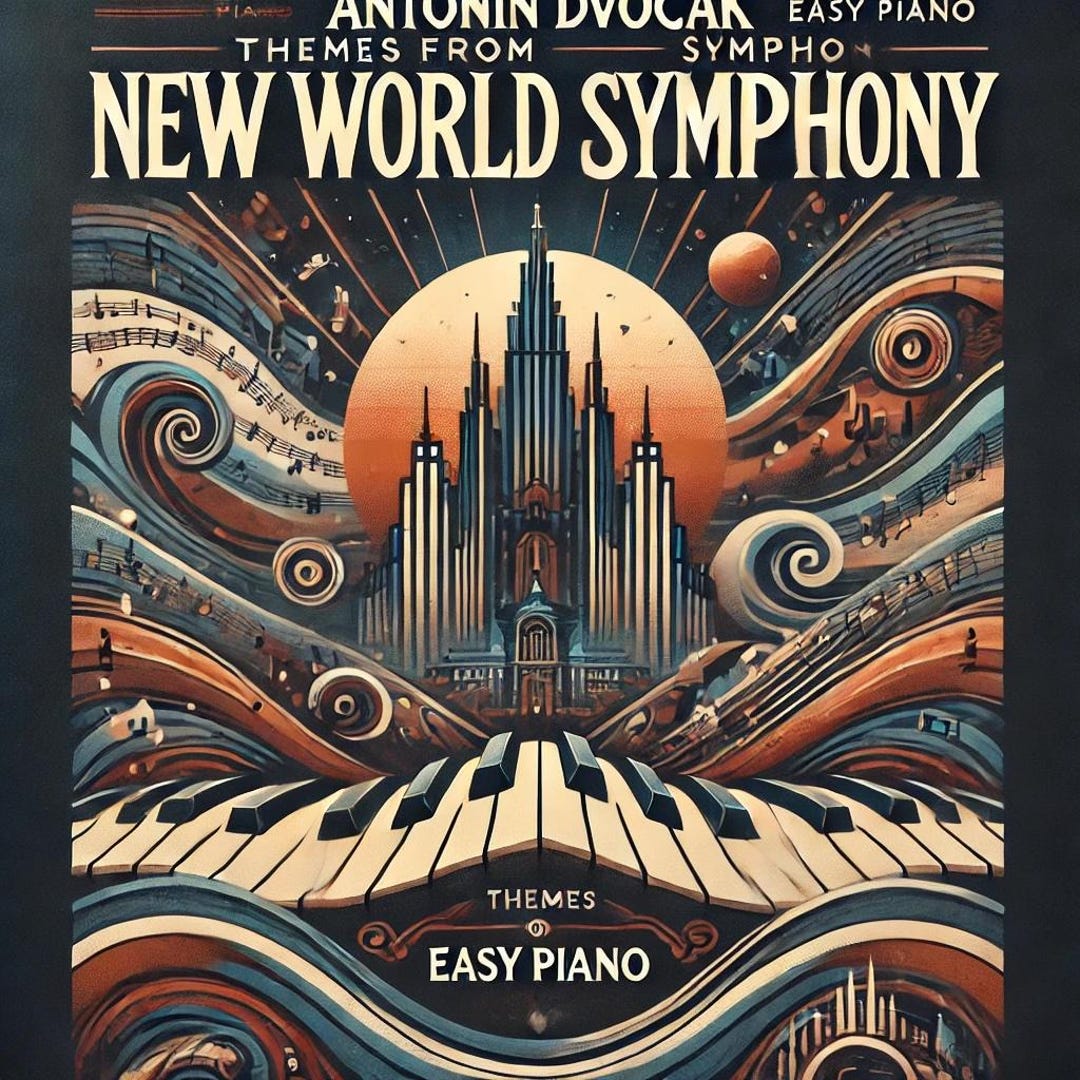 Dvorak - Themes From New World Symphony (easy Piano) Sheet Music ...