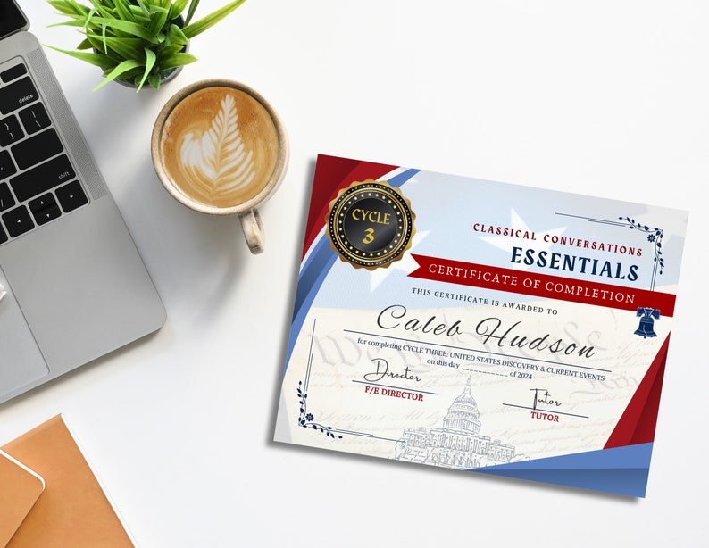 Classical Conversations Essentials Year End Certificate Cycle 3 | *NEW ...