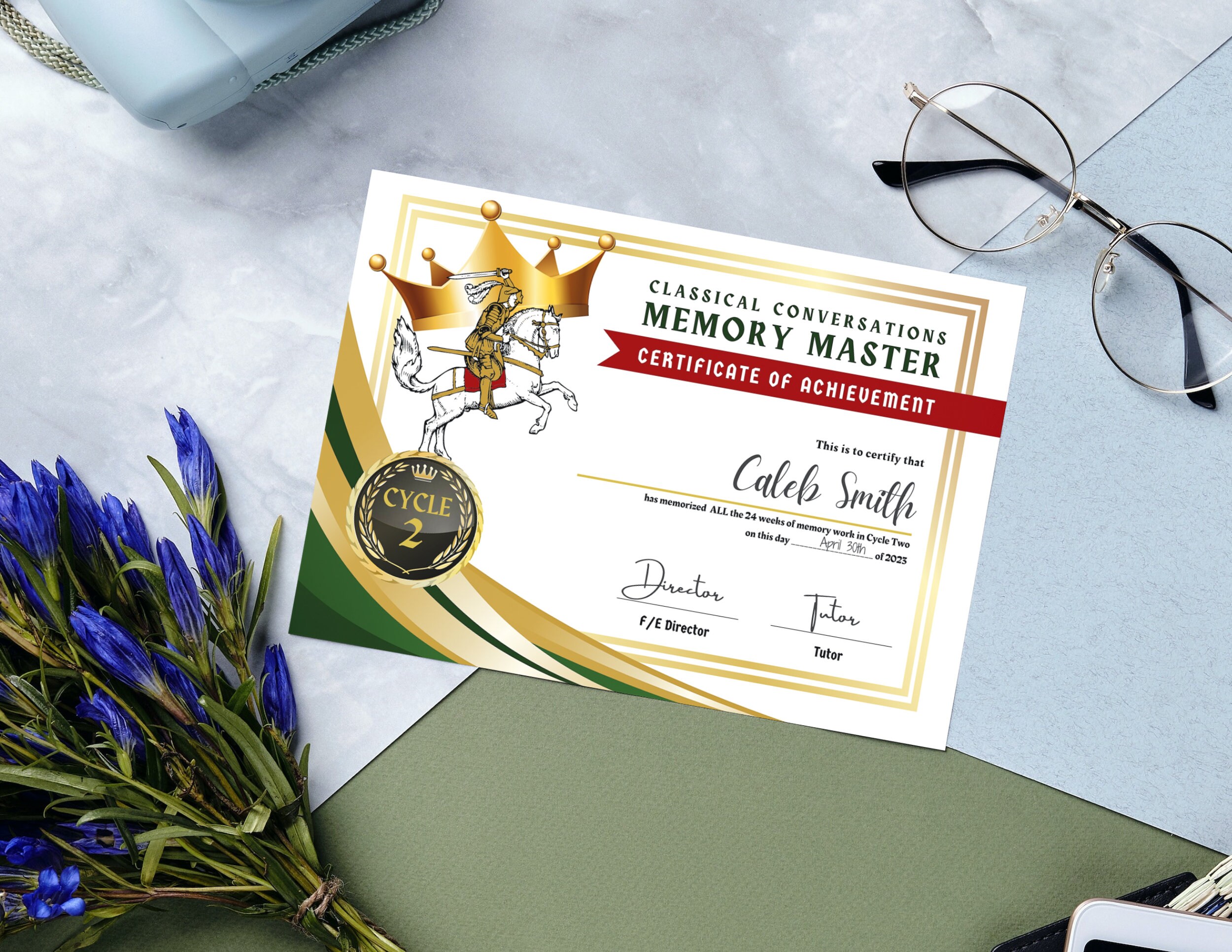 Classical Conversations Foundations Memory Master Certificate Cycle 2 ...