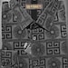 Men's Fashion Dress Shirt - Elegant Flocked Meander Pattern - Baldelli ...