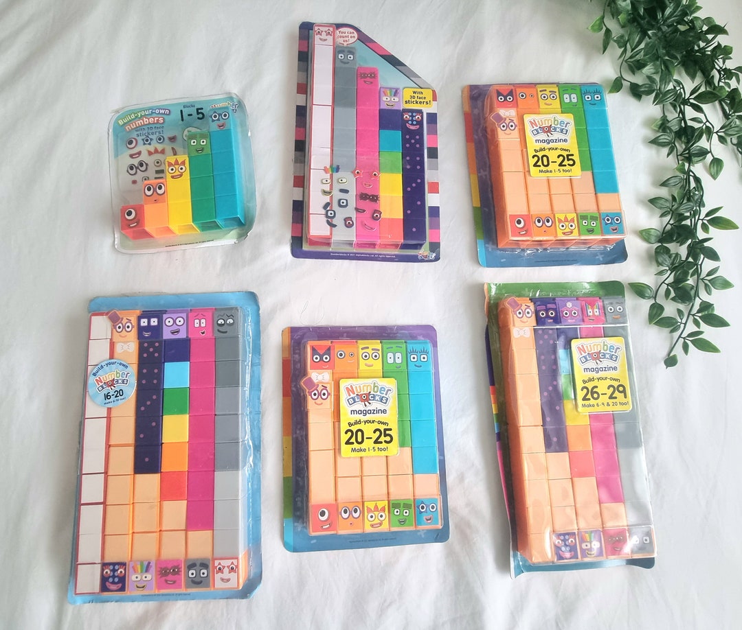 Buy Numberblocks Bundle Limited Edition Full Set 1-30 Rare Hard to Find ...