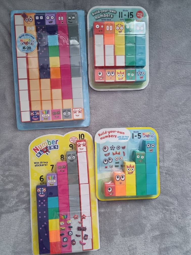 Limited Ed Cbeebies Numberblocks Magazine In Nn15