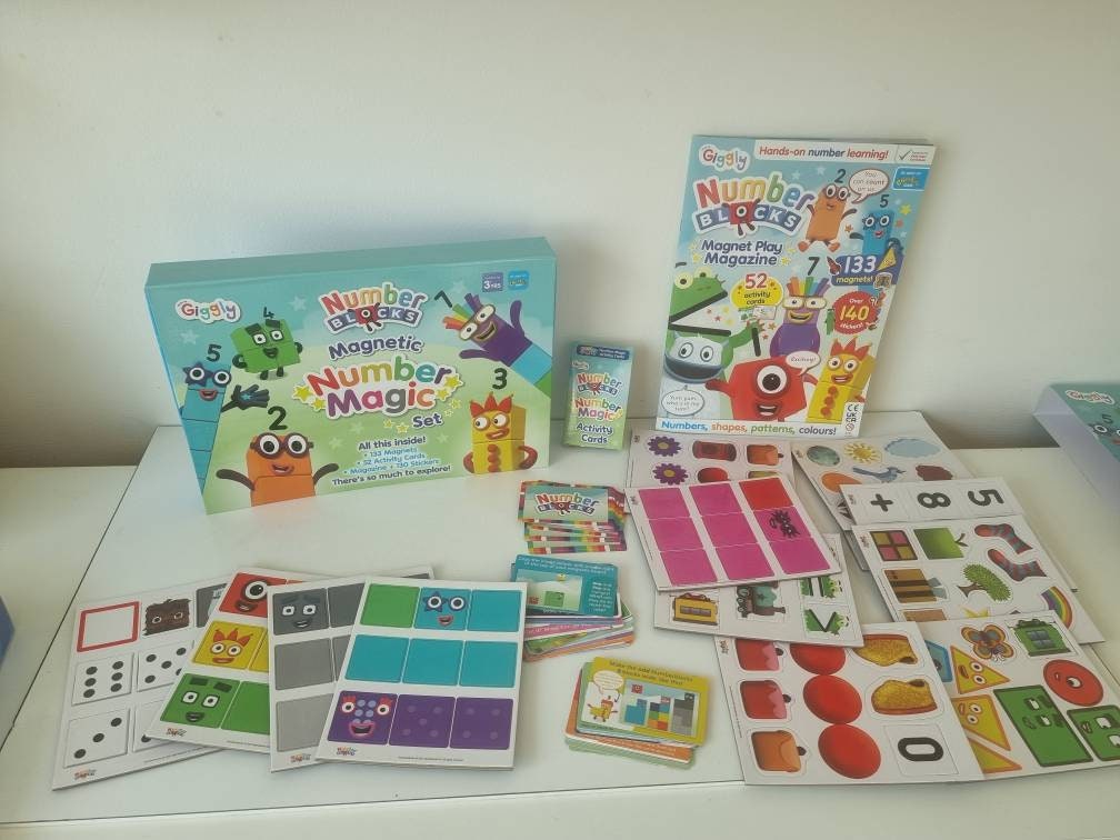Numberblocks Magnetic Gift Box Homeschooling Foundation Stage - Etsy ...