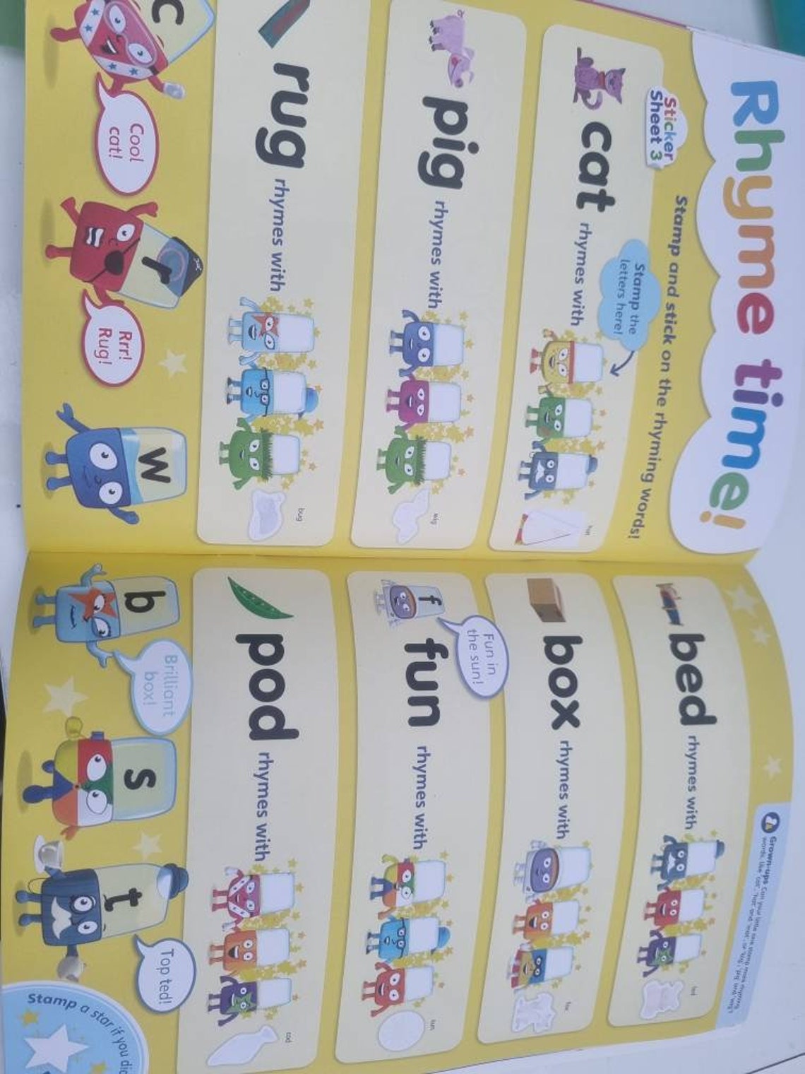 Alphablocks Stamper Set With Alphablocks Cbeebies Letters and - Etsy UK