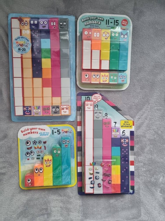 Learning & School Toys & Games 16-20 & 11-15 numberblocks cbeebies ...