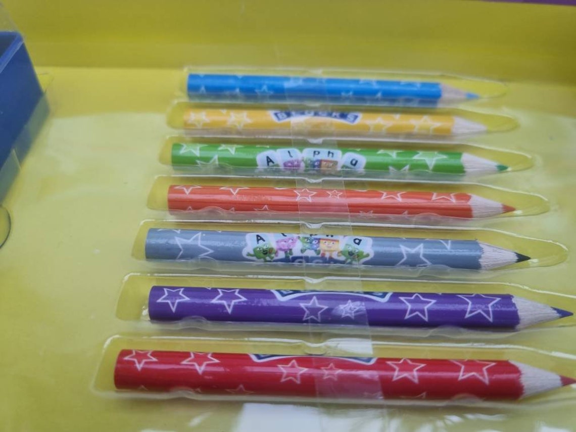 Alphablocks Stamper Set With Alphablocks Cbeebies Letters and - Etsy UK