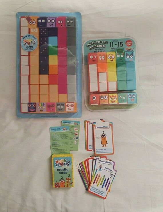 Number Blocks Cbeebies Numberblocks 16-20 Toys & Games LE3162165