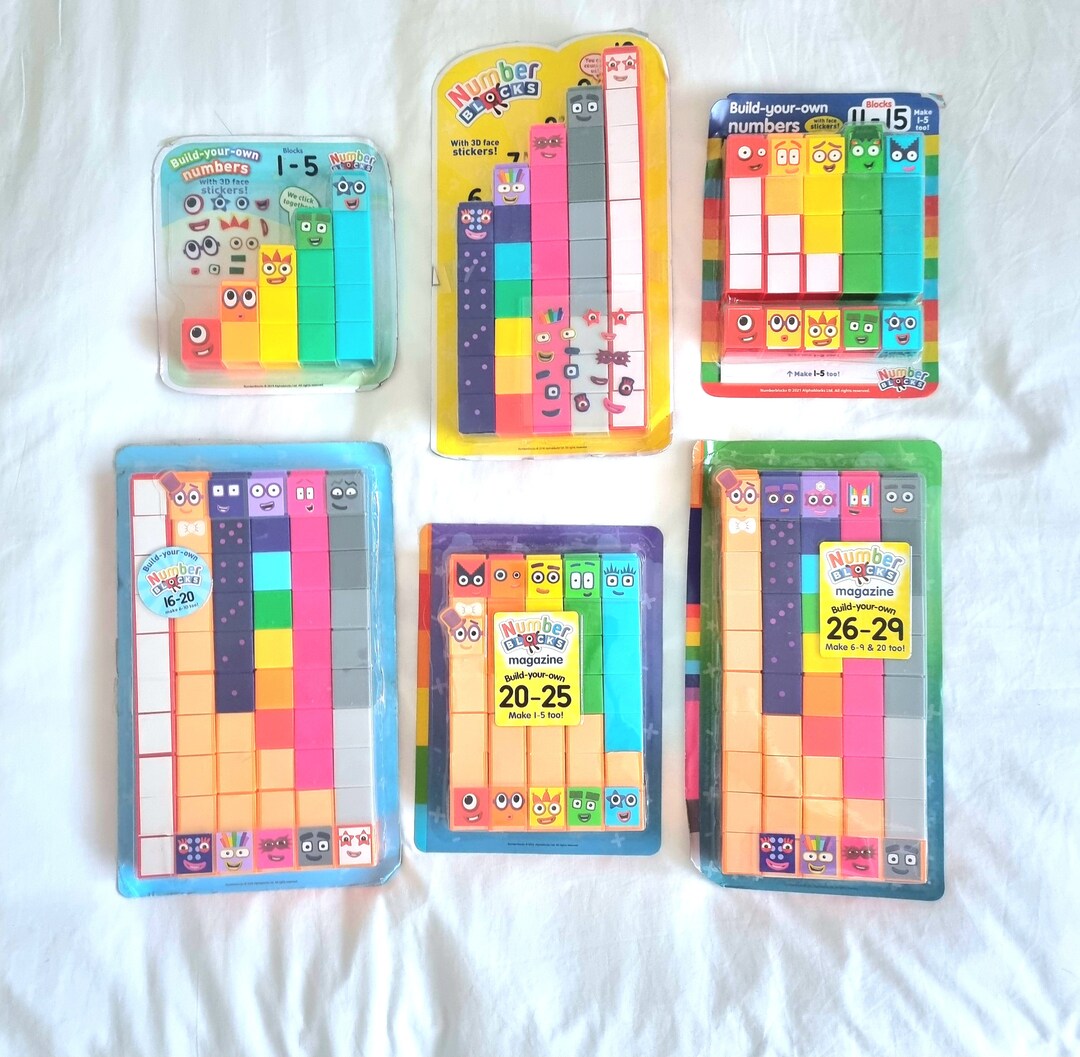 Numberblocks Bundle Limited Edition Full Set 1-30 Rare Hard to Find ...