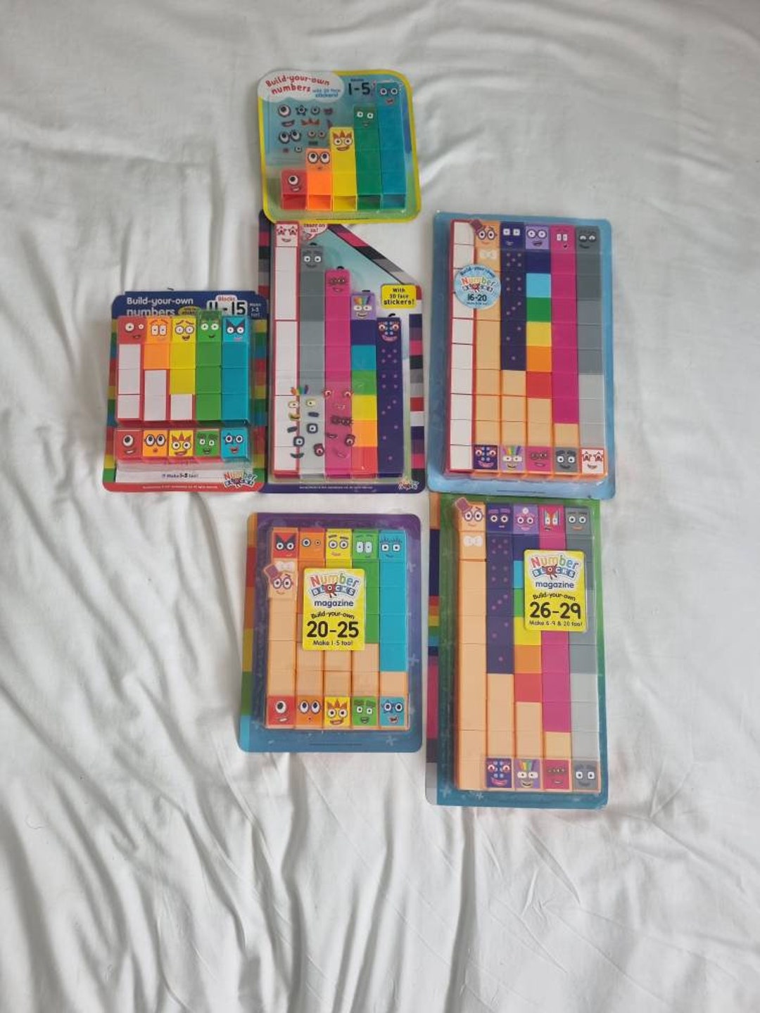 Number Blocks 1-30 Playing Blocks Genuine Homeschooling Early Years ...