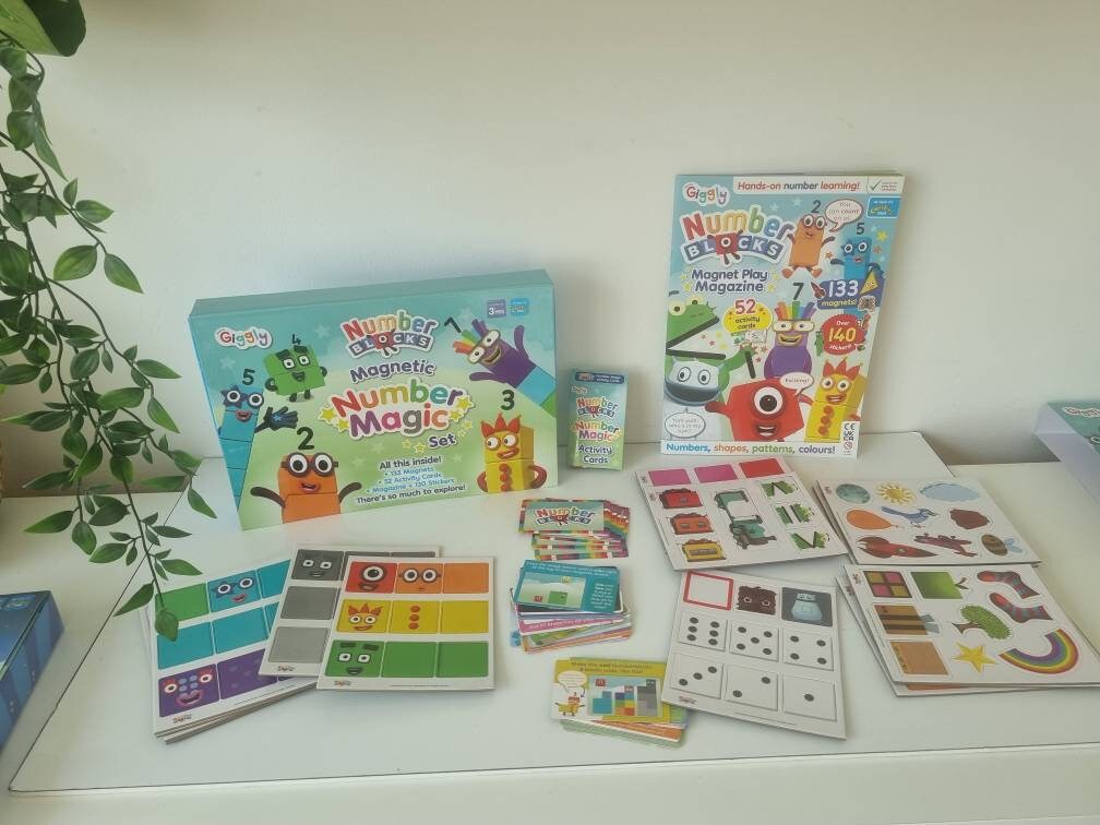 Numberblocks Magnetic Gift Box Homeschooling Foundation Stage - Etsy ...