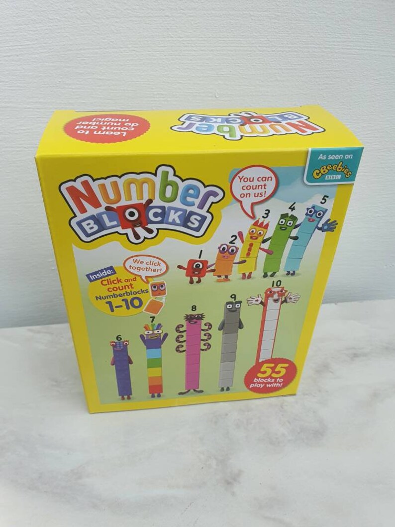 1-10 numberblocks cbeebies numberblocks home schooling numbers | Etsy