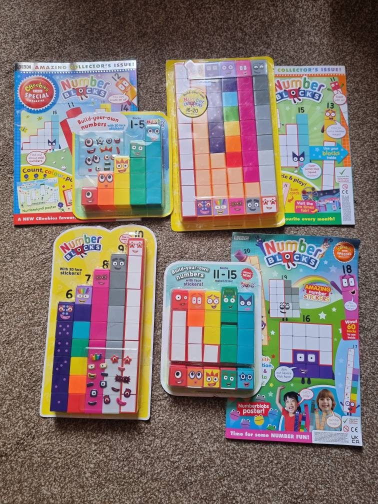 Nmero Bloques Cbeebies Numberblocks 610 Ebay