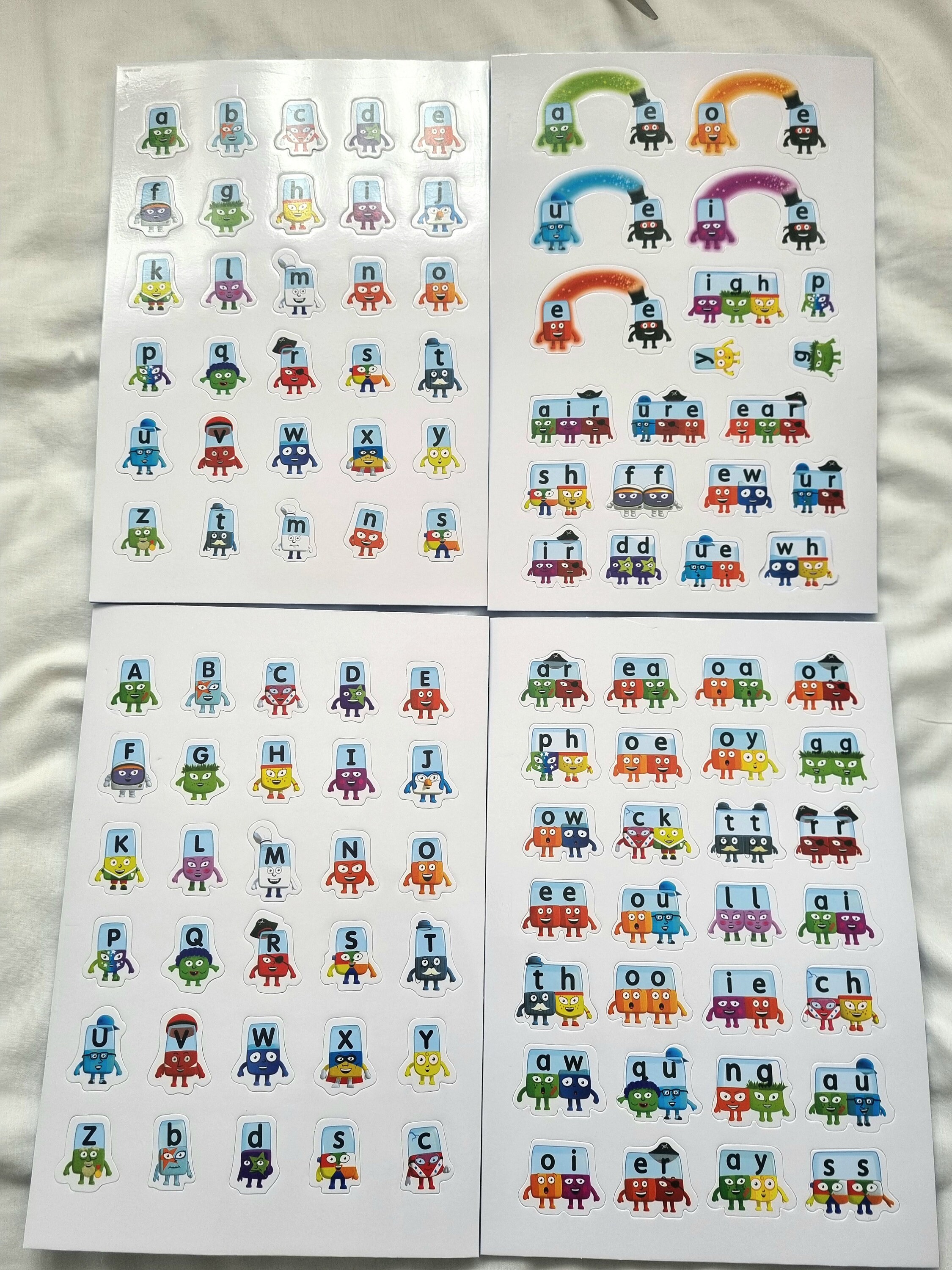 Alphablocks Letter Tiles Cbeebies Activity Cards Special Needs - Etsy