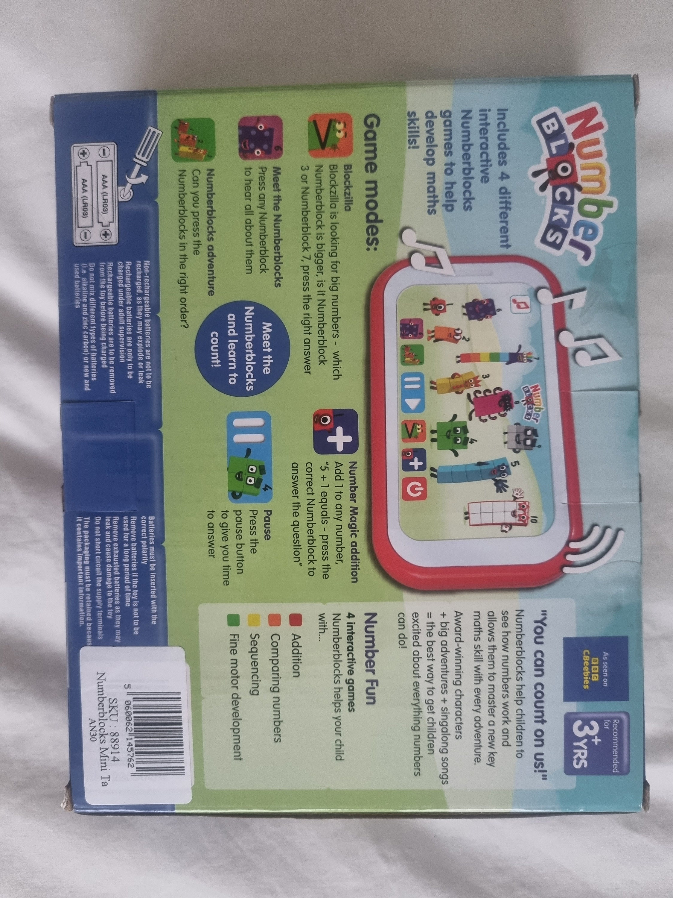 Numberblocks Educación en el hogar Números Necesidades especiales ...