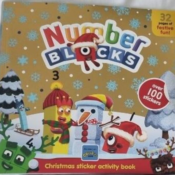 Numberblocks Sticker Book - Etsy