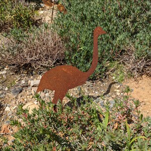 Rustic Emu Mob Outdoor Decorations, Australian Native Animal Garden ...