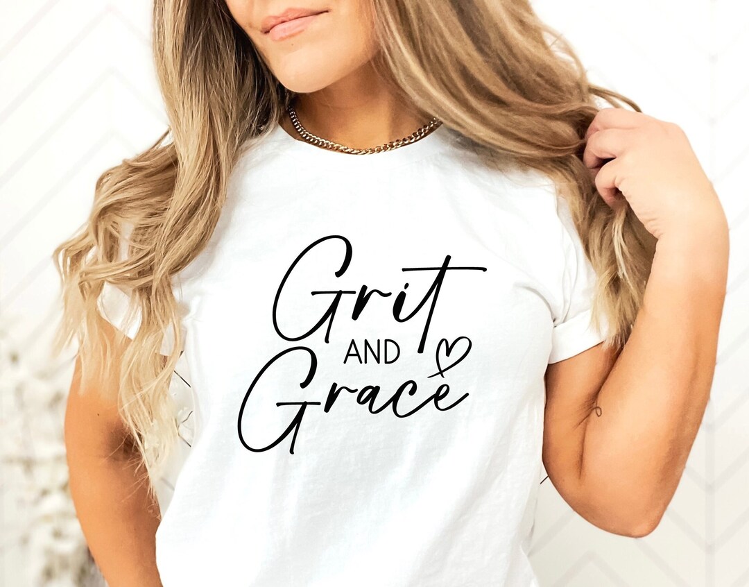 Grit and Grace Svg, Religious Svg, Inspirational Christian Svg, Prayer ...