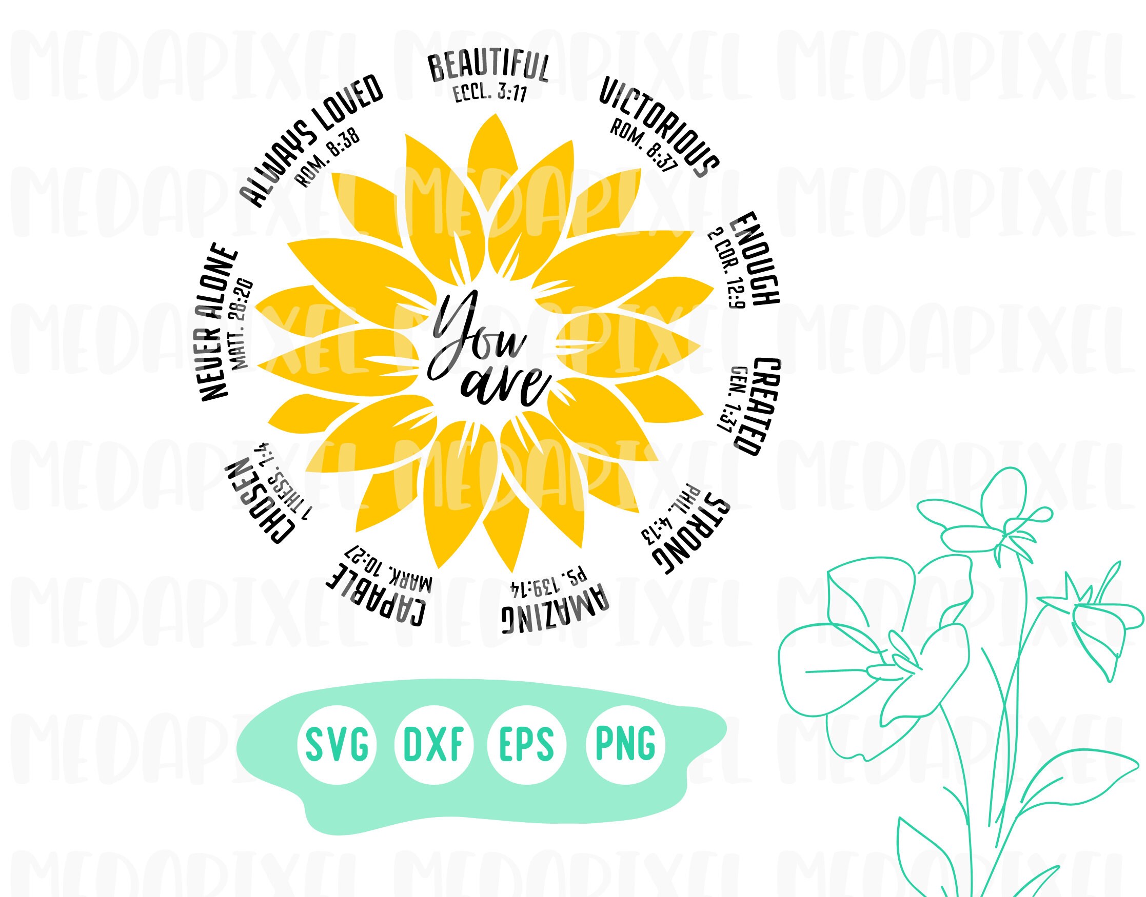 You Are Beautiful, Victorious, Enough, Created, Strong, Amazing ...