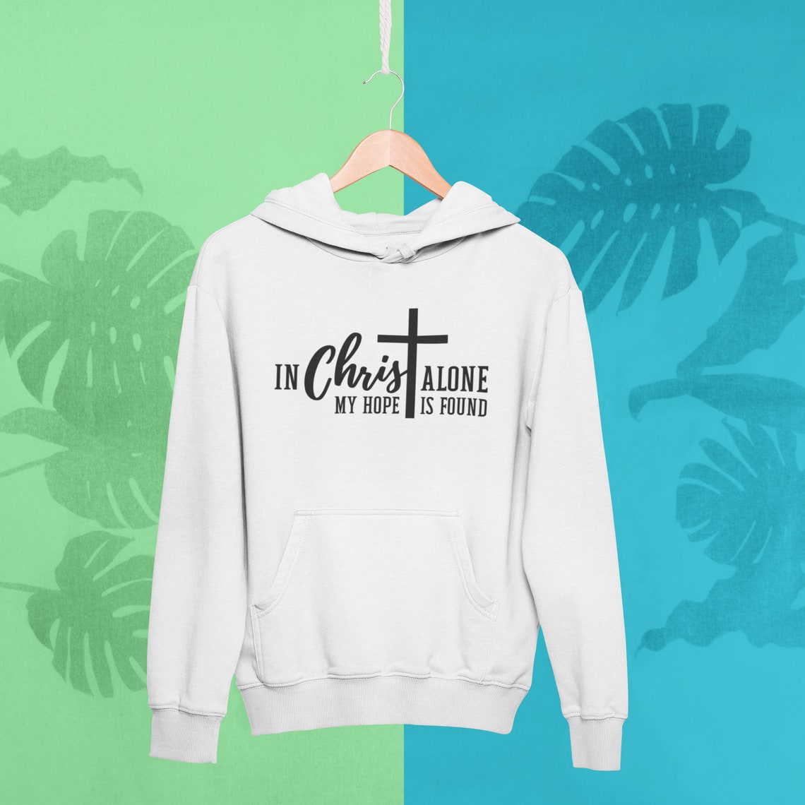 In Christ Alone My Hope is Found SVG, Christian Quote, Religious, Svg ...