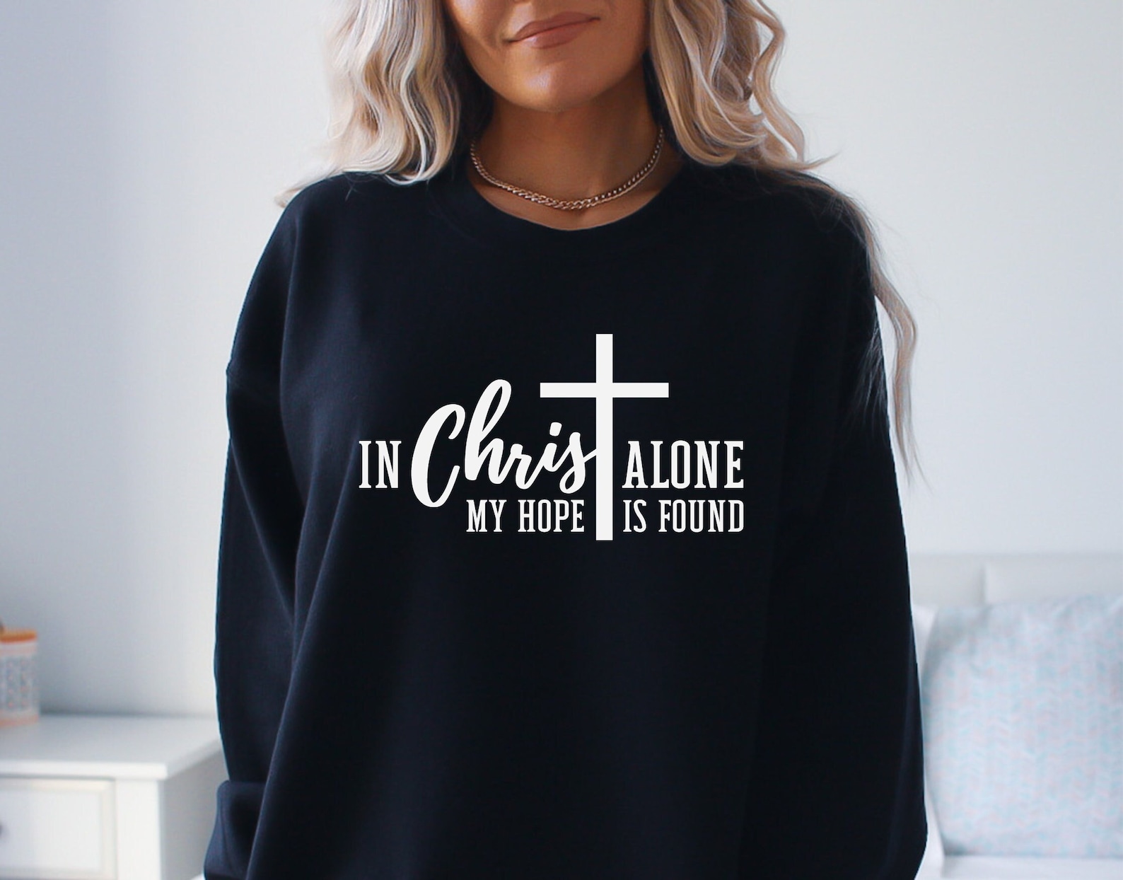 In Christ Alone My Hope is Found SVG, Christian Quote, Religious, Svg ...