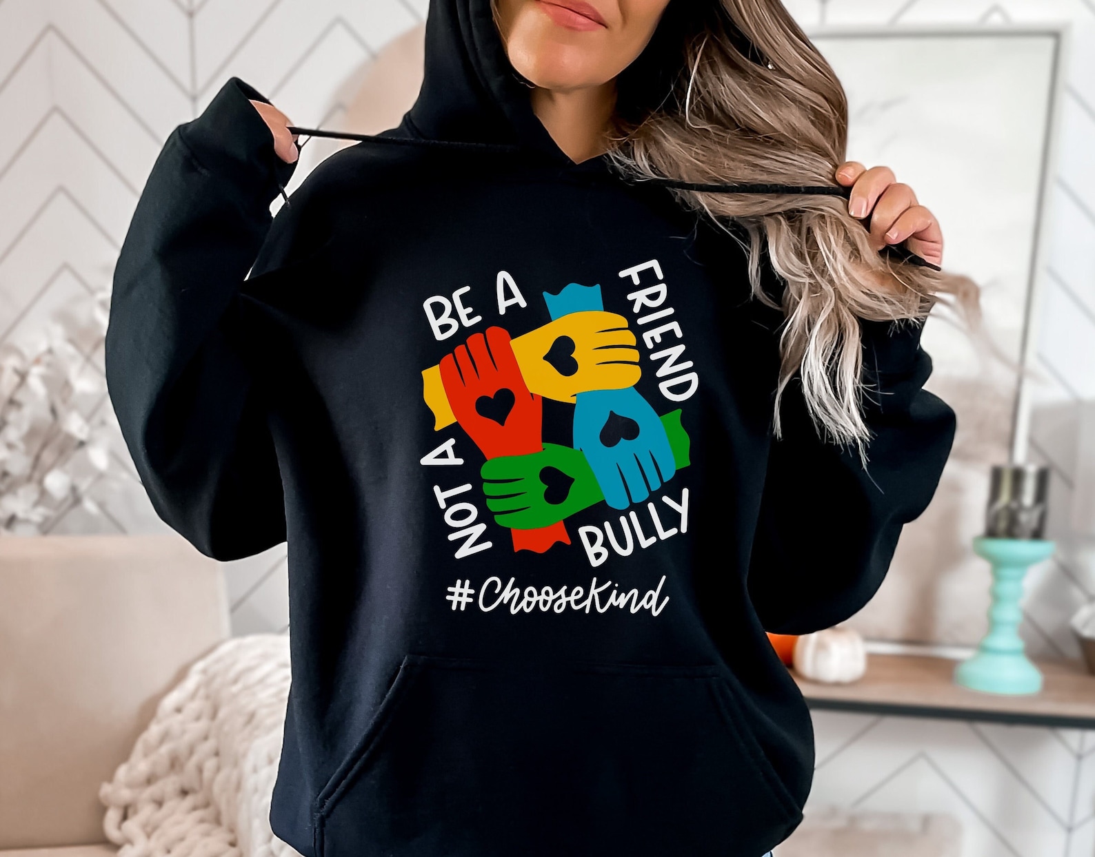 Be a Friend Not a Bully, Orange Kids Month, Anti Bullying Kid Svg for ...