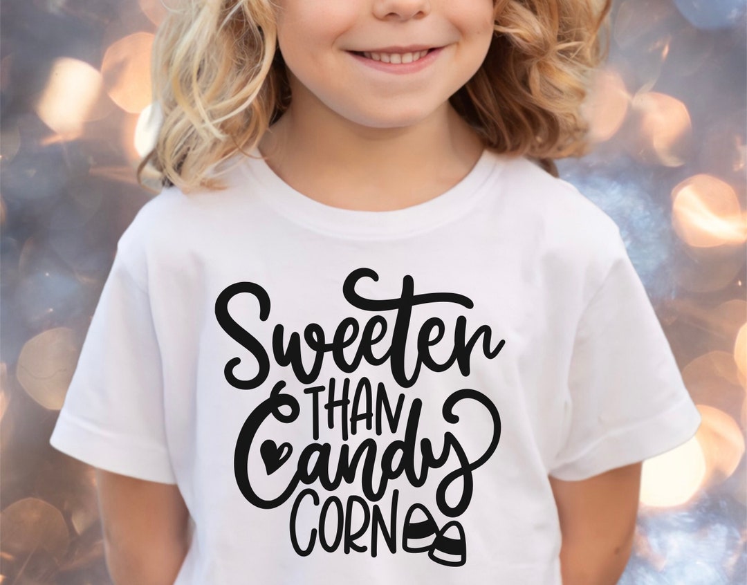 Sweeter Than Candy Corn SVG for Shirt, Happy Halloween Svg, Halloween ...