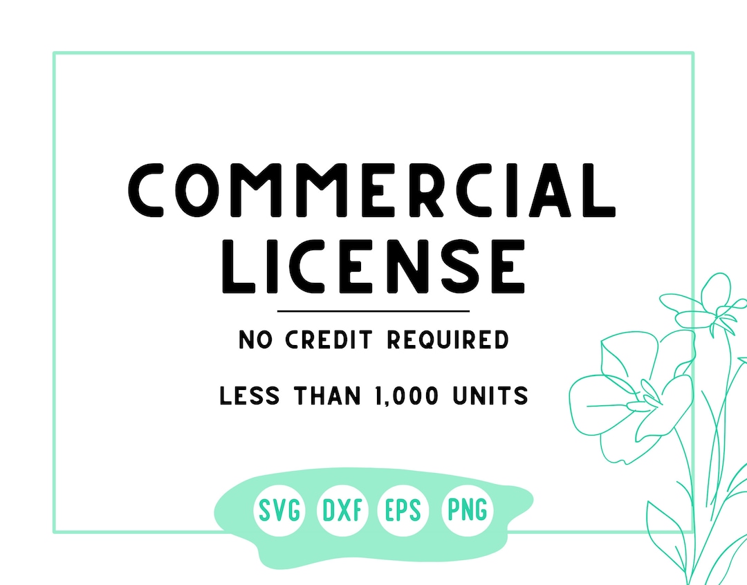 Commercial License - Digital Download Printable Clipart for ALL Designs ...