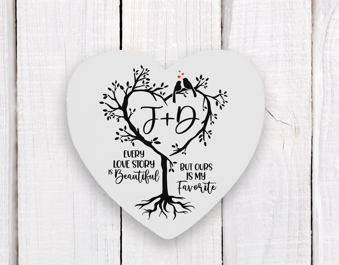Sweetheart Tree Svg, Love, Anniversary, Wedding Tree, Valentines Day ...