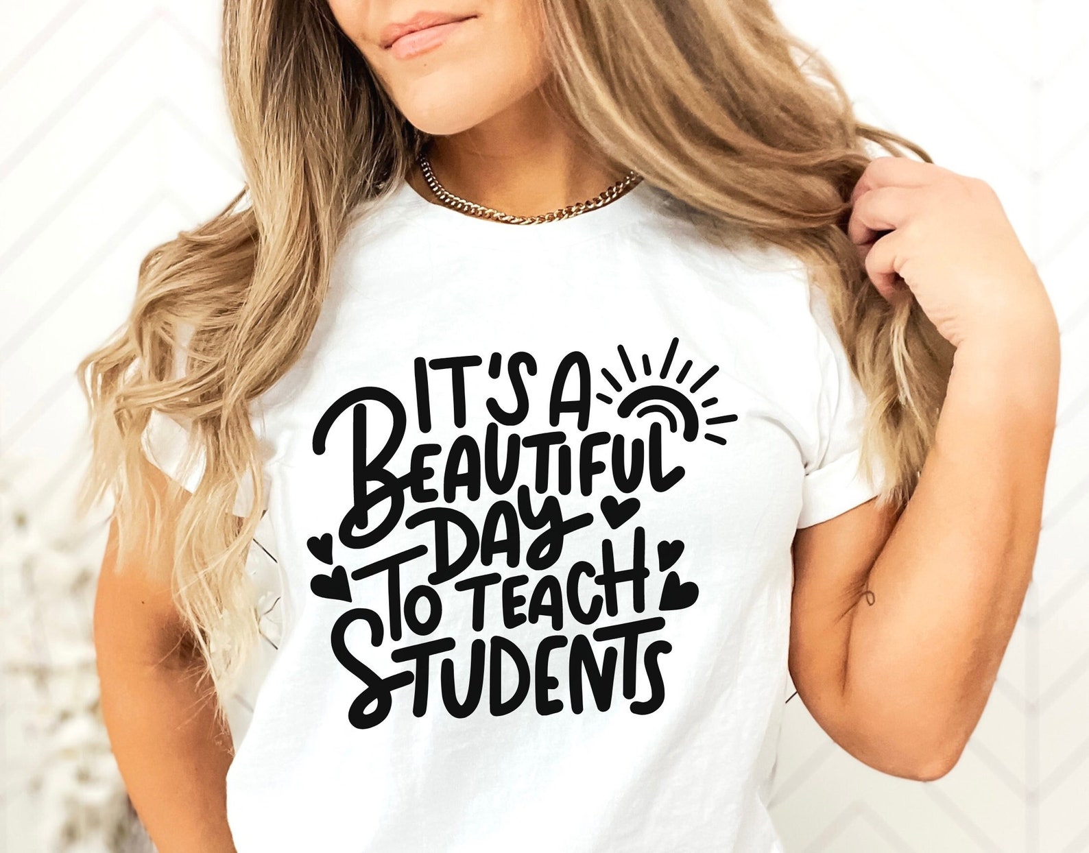 It's Beautiful Day to Teach Students Svg Teacher Life - Etsy