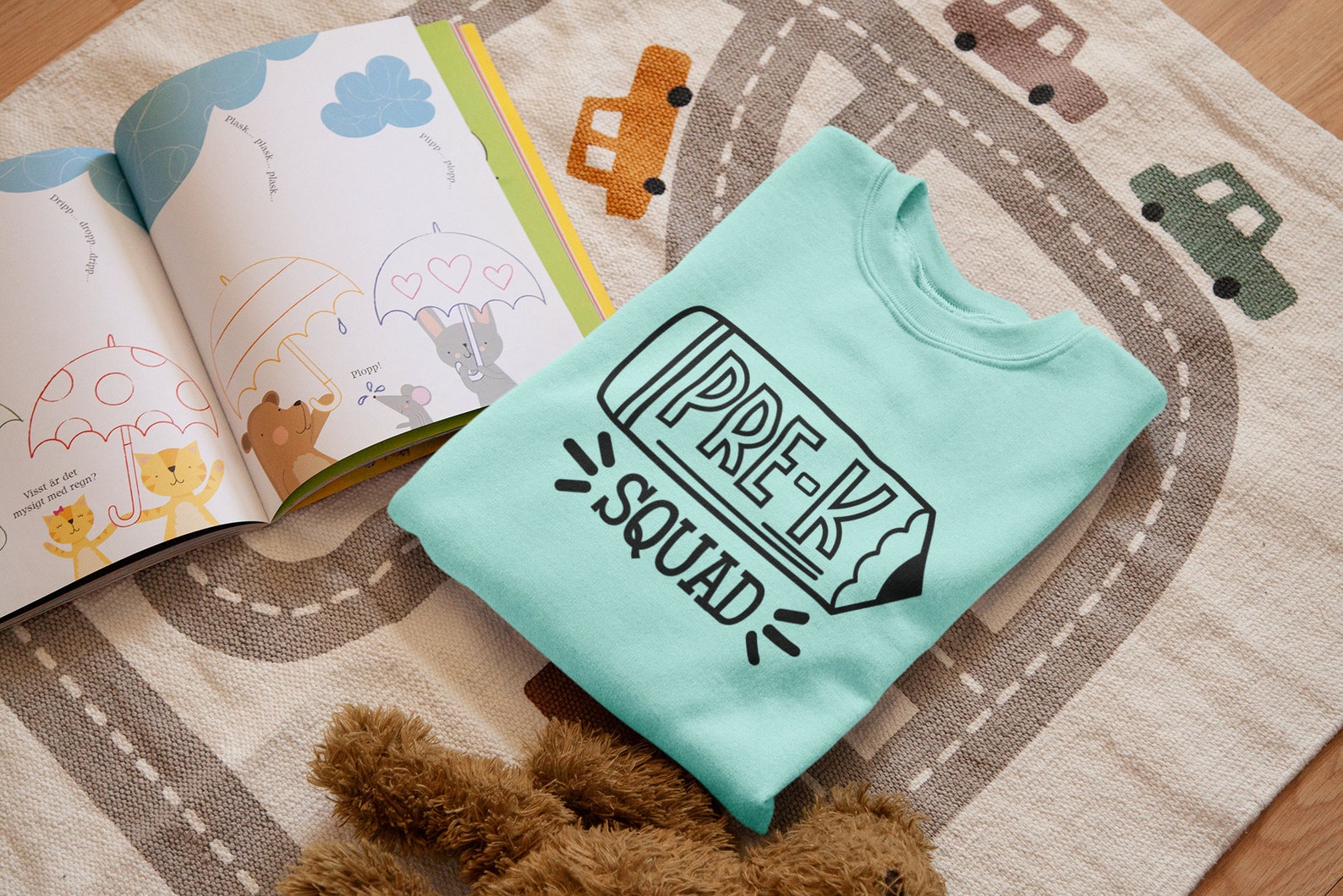 Pre-k Squad Svg, Hand Letter Design, Png, Eps, Dxf, Svg Cut File for ...