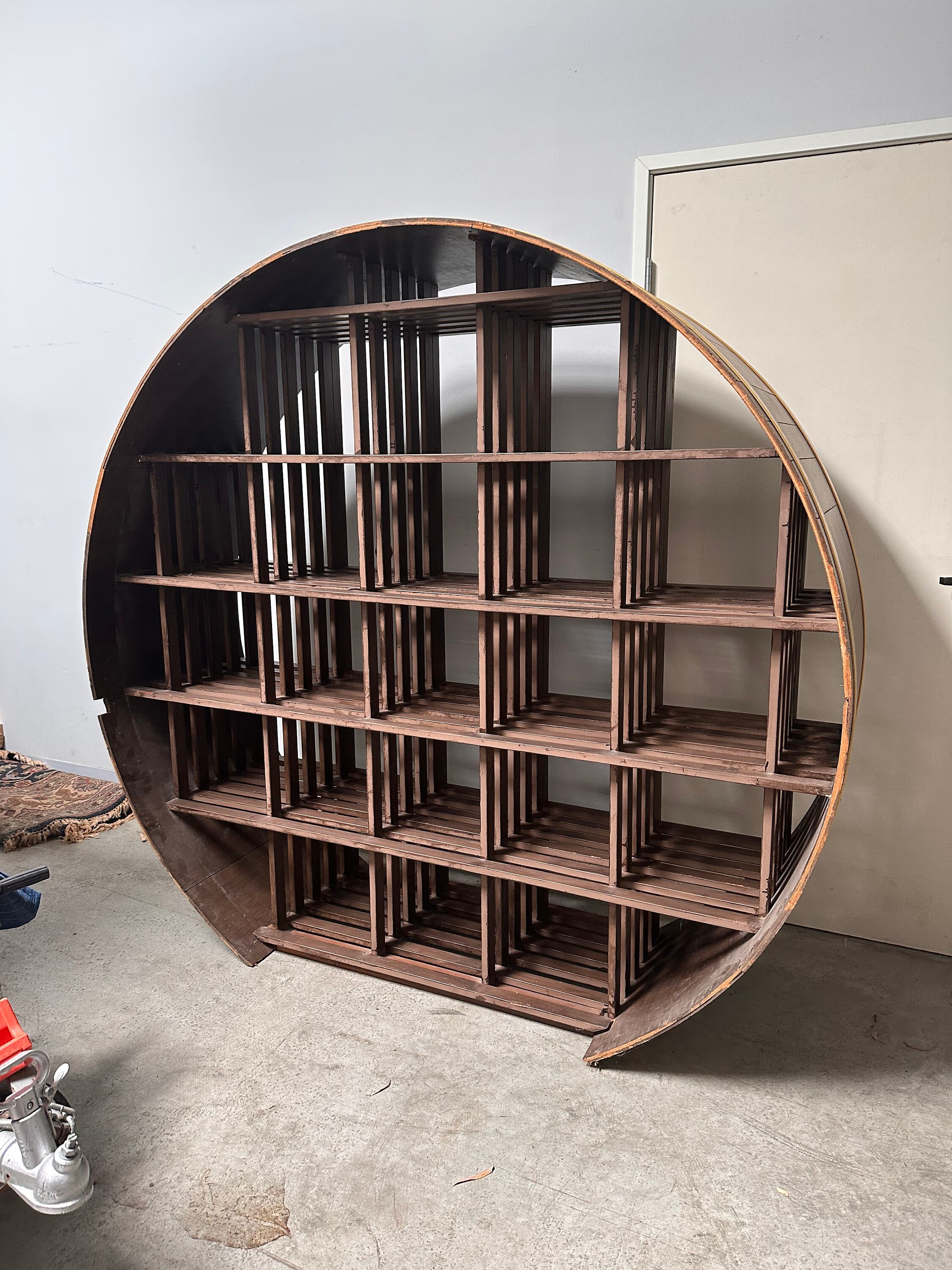 Unique MCM Bookcase/wine Rack - Etsy