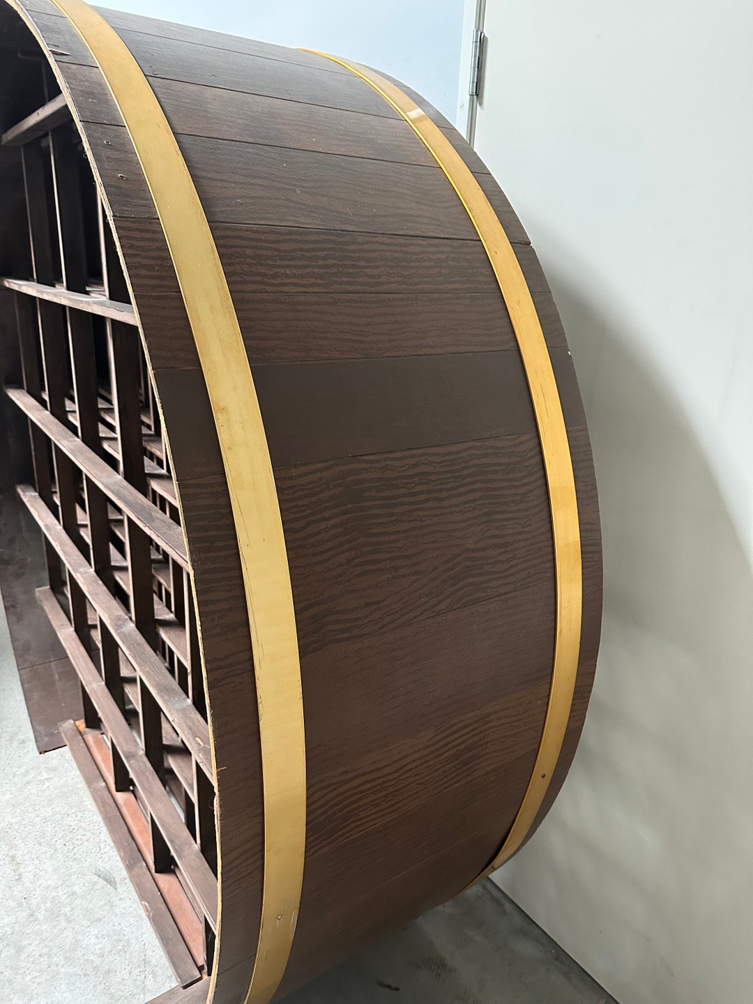 Unique MCM Bookcase/wine Rack - Etsy