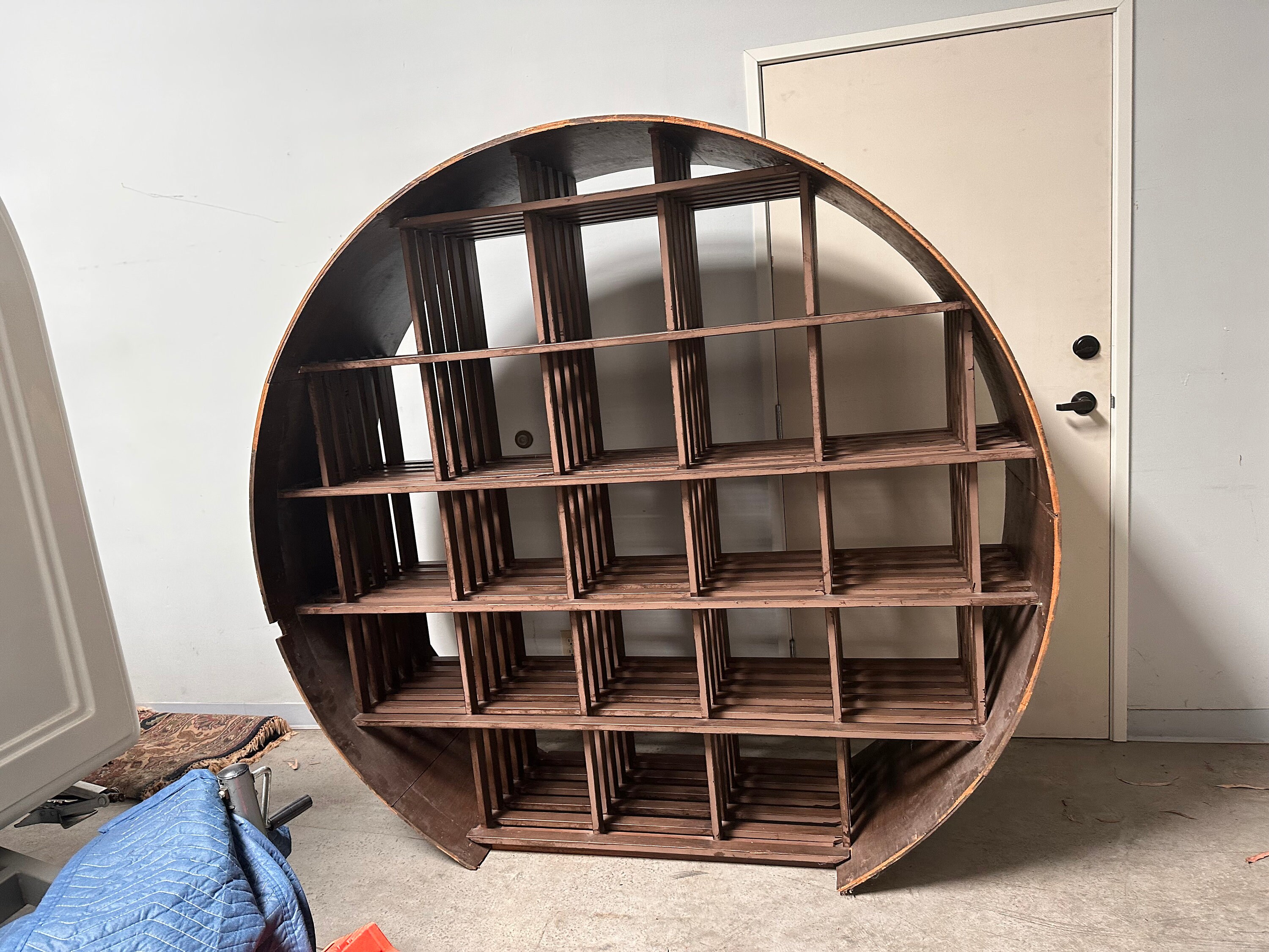 Unique MCM Bookcase/wine Rack - Etsy
