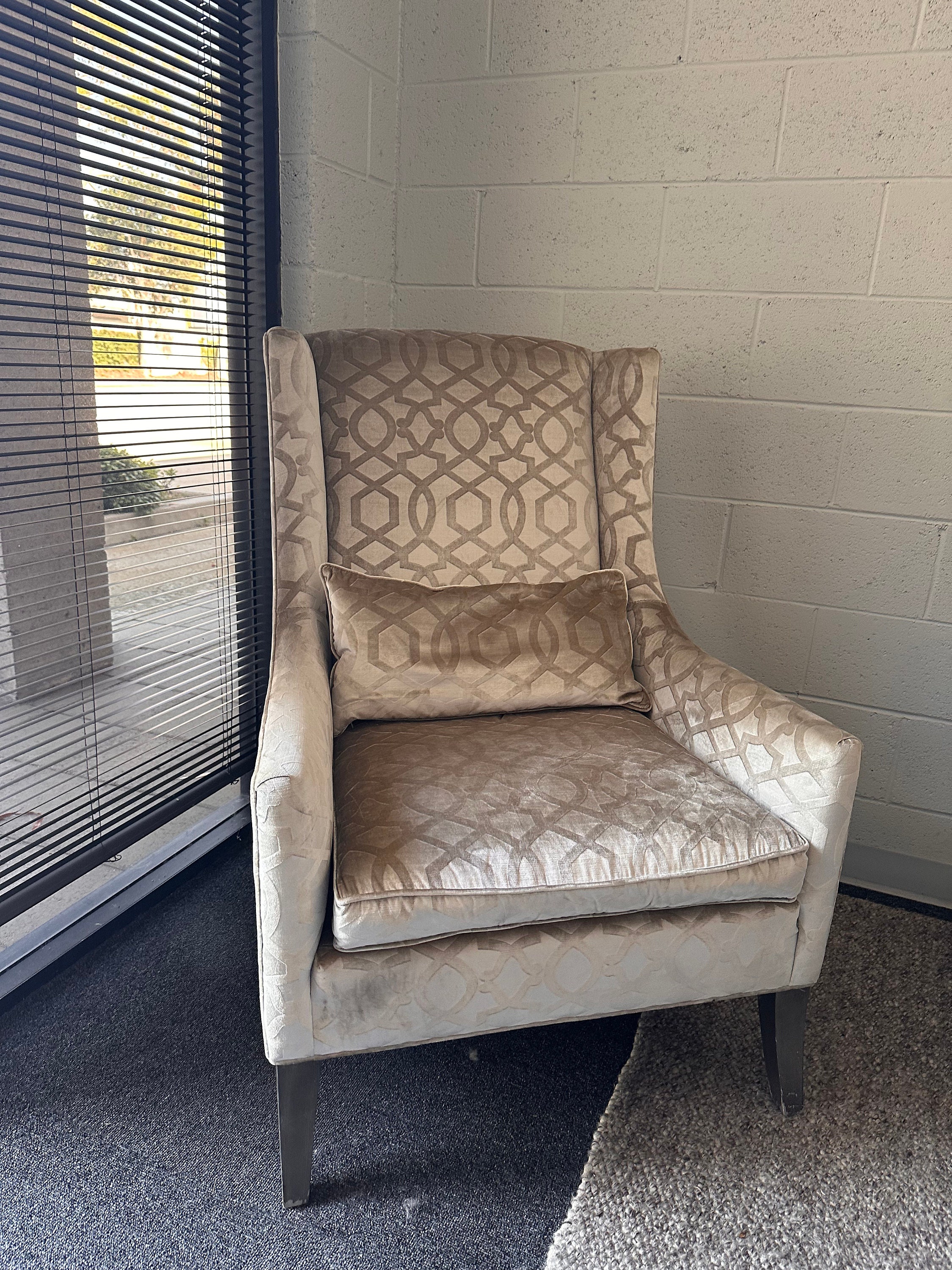 Wingback Ethan Allen Chair - Etsy