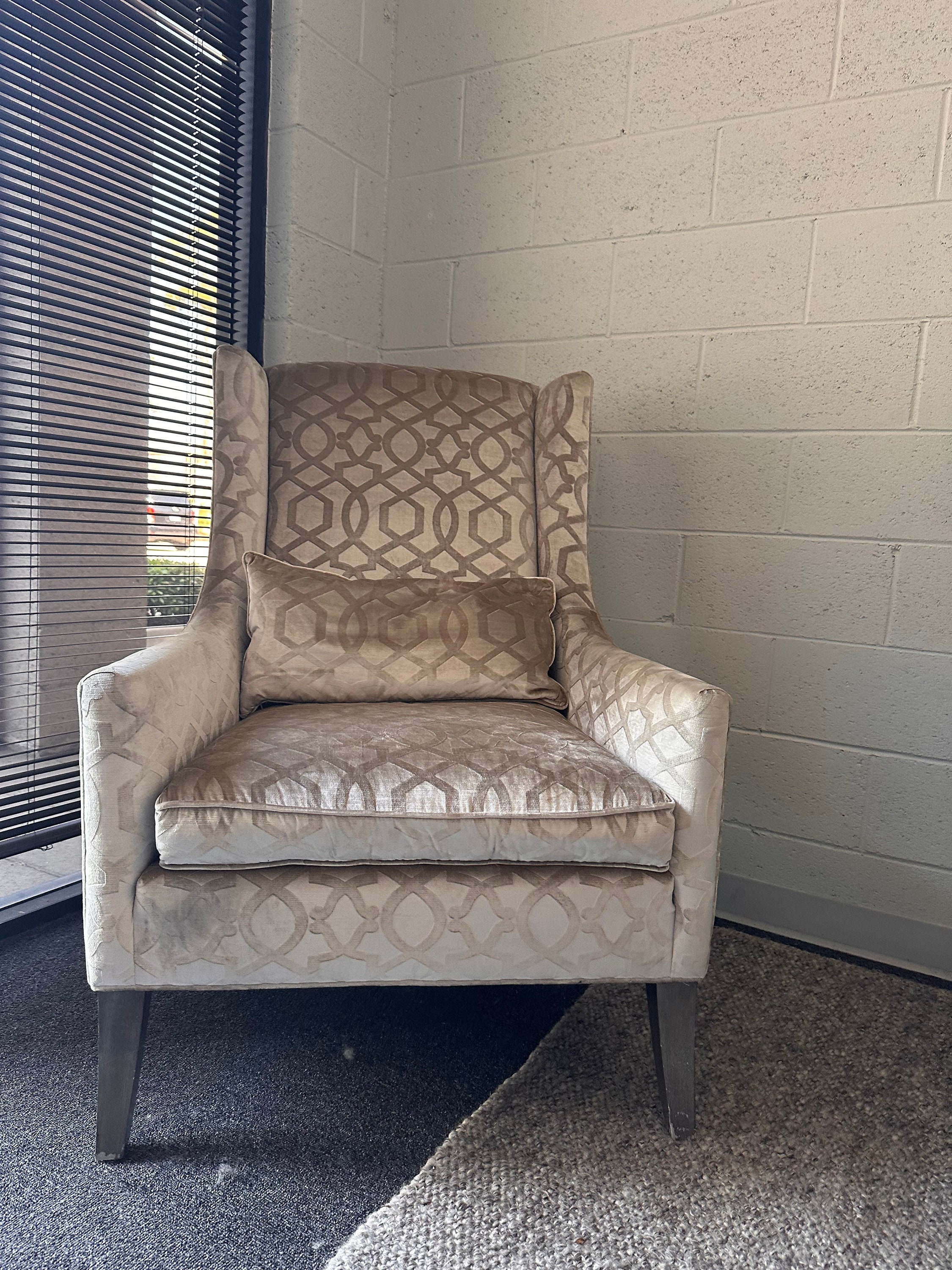 Wingback Ethan Allen Chair - Etsy