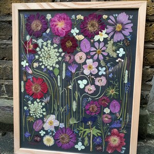 Real Pressed Summer Flowers, Fragrant Night, Unique Gift for Flowers ...