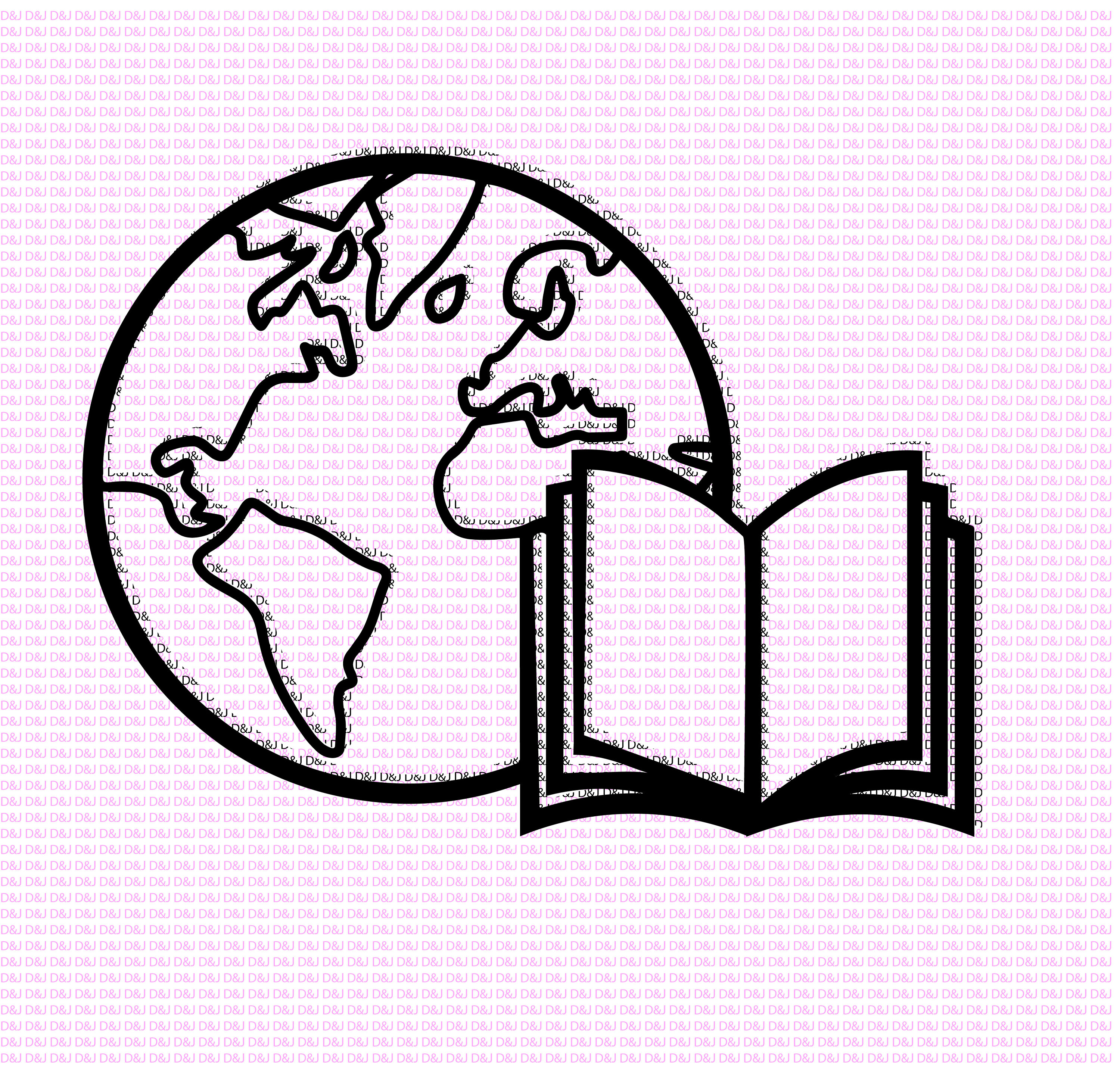 Teacher Files - History - Social Studies - Globe and Book - Garden Flag ...